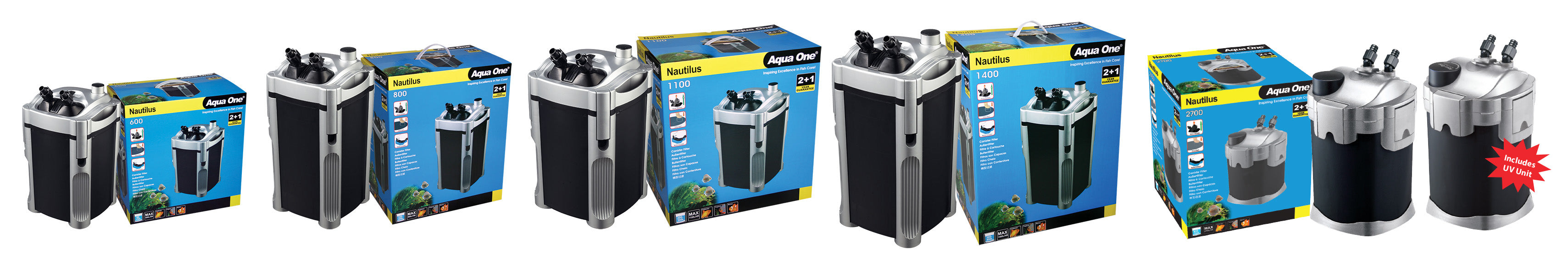 Aqua One Nautilus Canister Filter — Pet Superstore